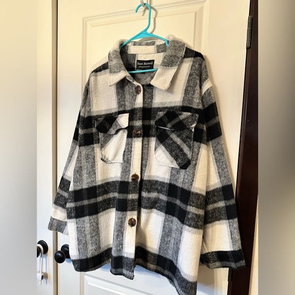 jason maxwell | Jackets & Coats | Plaid Shacket | Poshmark